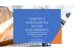 Chapter 3 Identifying User Stories and Use Cases - all slides - 2 slides per page - CHAPTER 3 ...