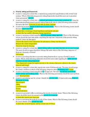 Client Education - week 2 - Client Education A nurse is preparing for a ...