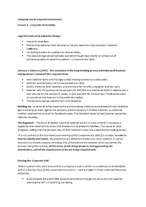 The company constitution - The Company Constitution What is ‘Corporate ...