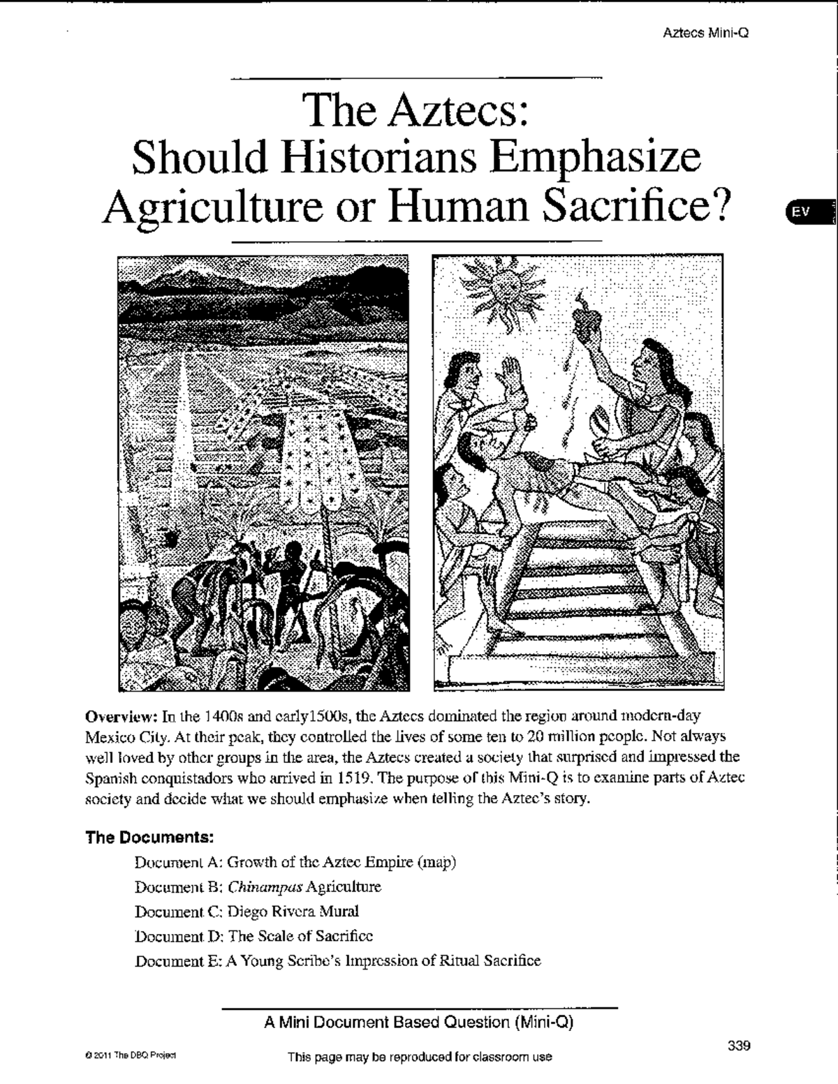 Aztec DBQ - Studocu