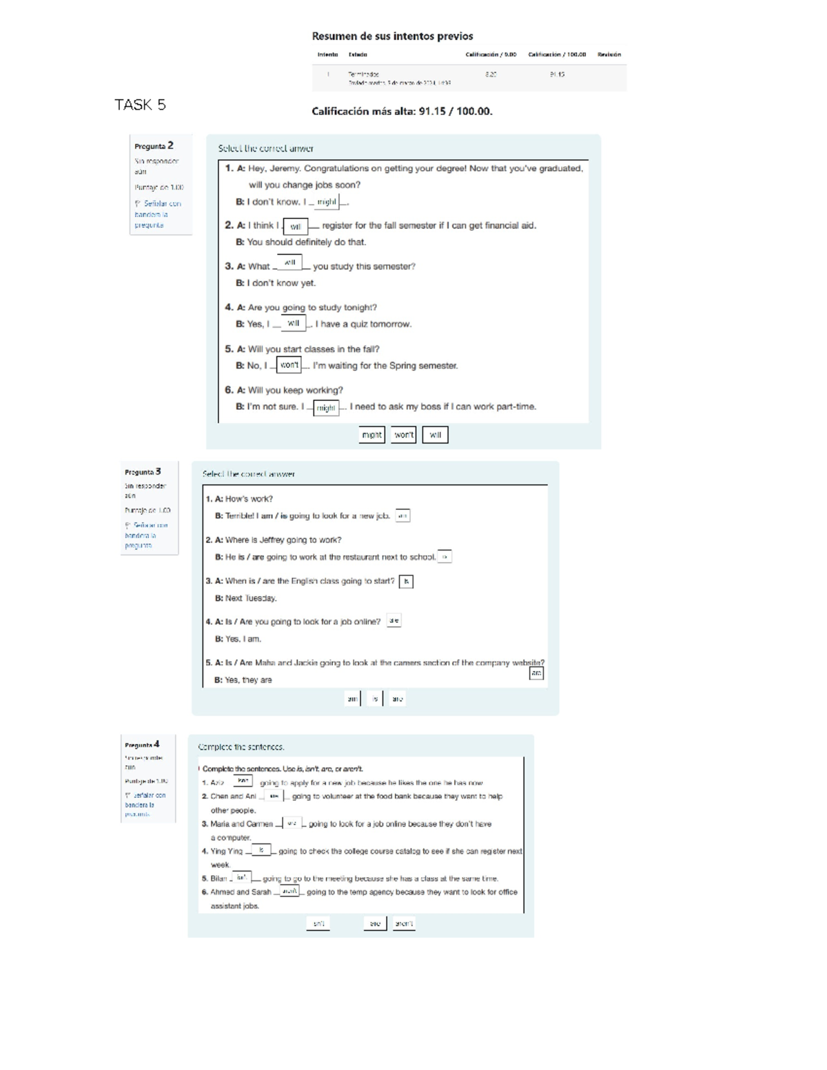 TASK's (Unit2) - task - Lengua y literatura - TASK Task - Studocu