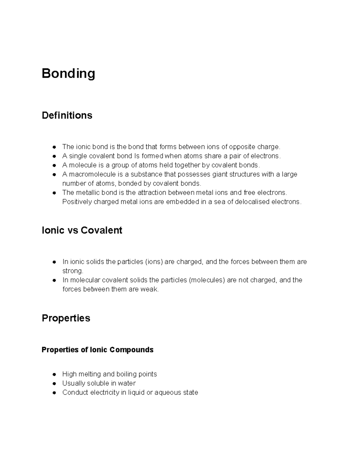 Untitled document - 2023-12-17T223030 - Bonding Definitions The ionic ...