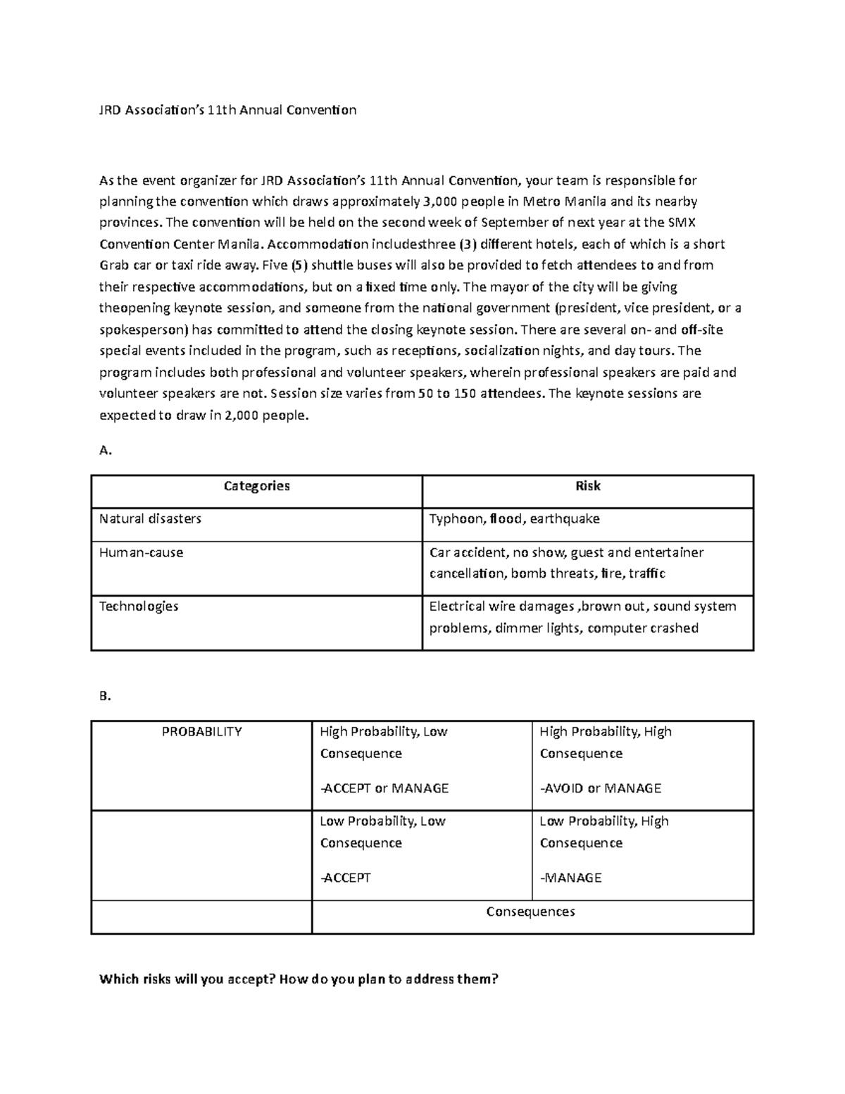 Activity 07 entrep - worksheet - JRD Association’s 11th Annual ...