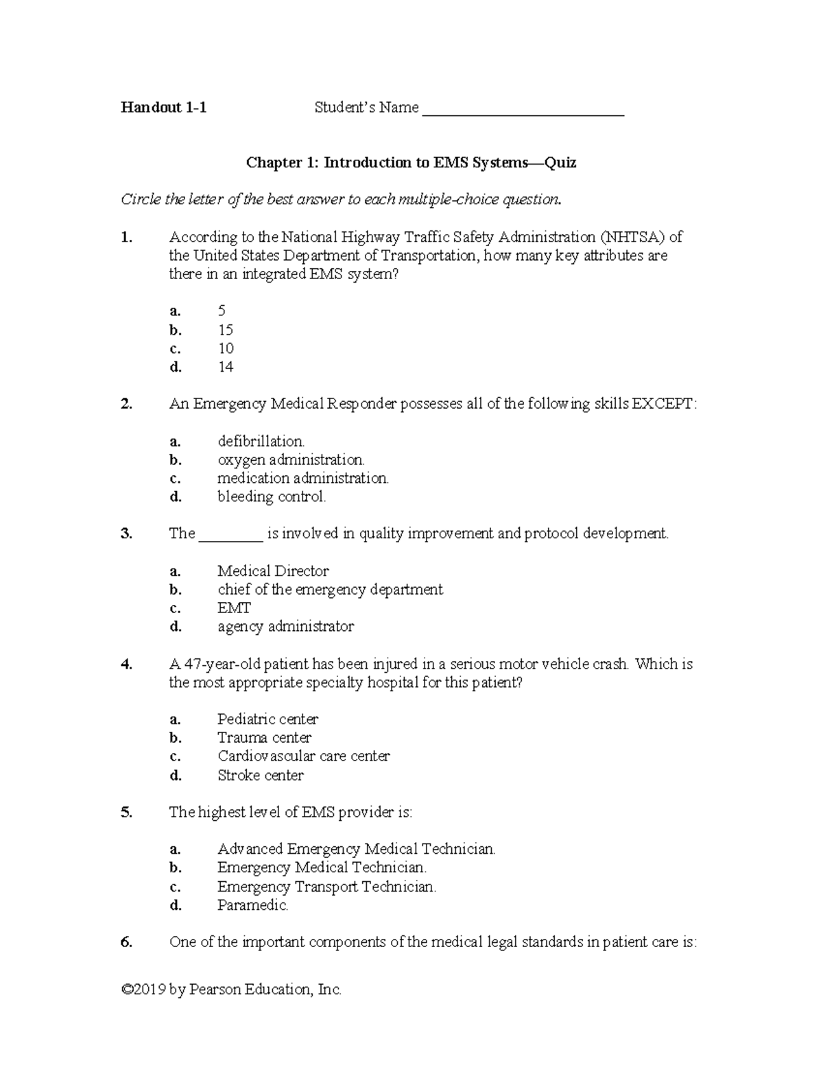Virtual Day handout - english - Handout 1-1 Student’s Name ...