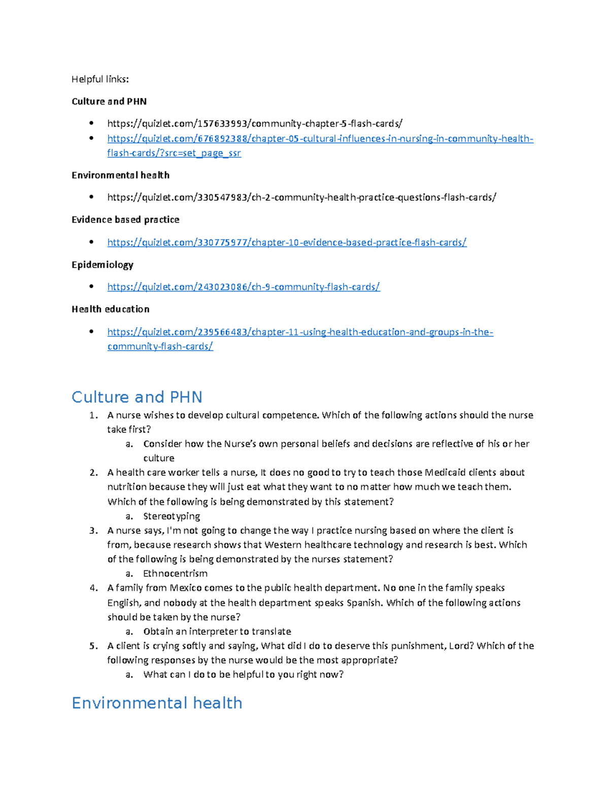 Jeopardy answers - Practice Questions Exam 1, part 2 - Helpful links ...