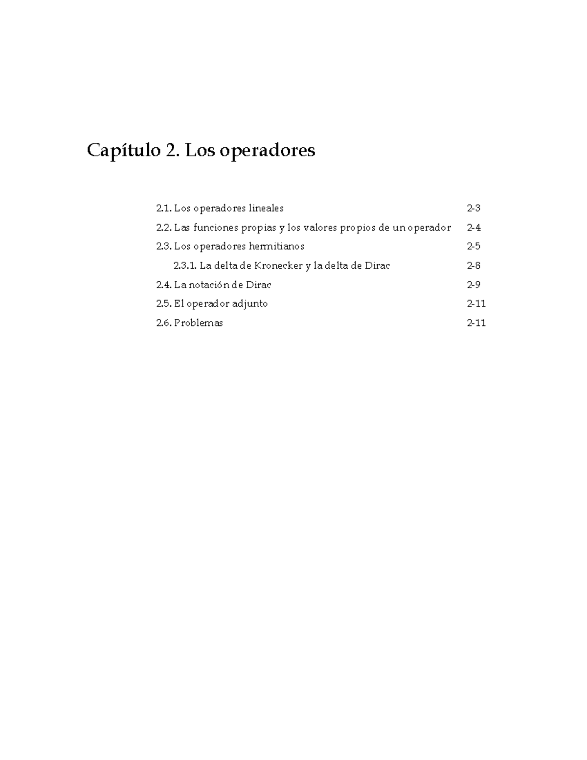 Operadores en química cuantica - Capítulo 2. Los operadores Los ...