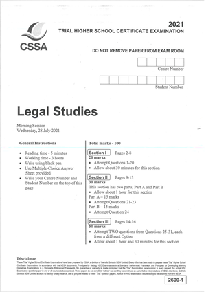 Business Studies 2021 HSC exam pack NSW Education Standards - NESA home ...