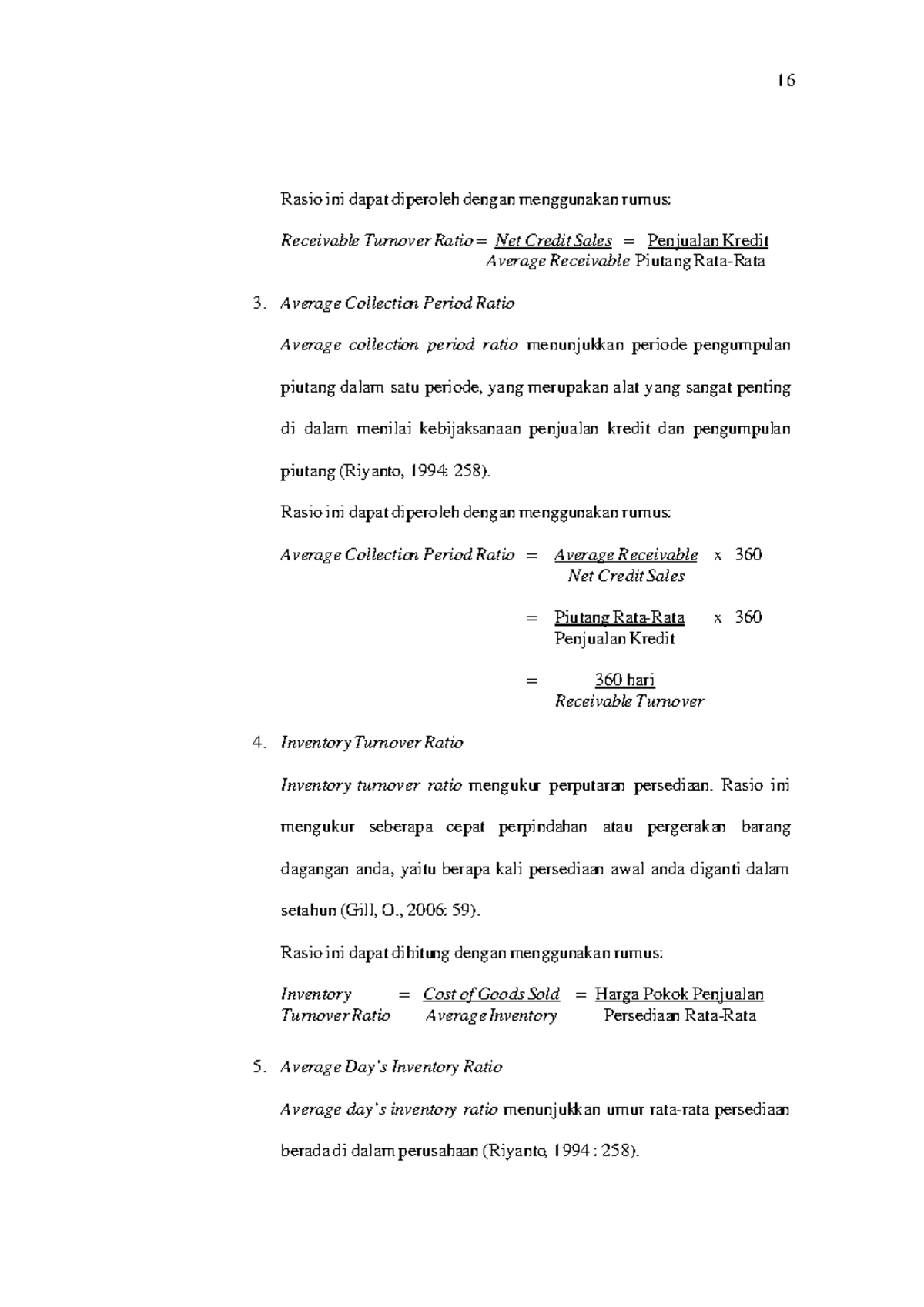 Makalah perekonomian-33 - 16 Rasio ini dapat diperoleh dengan ...
