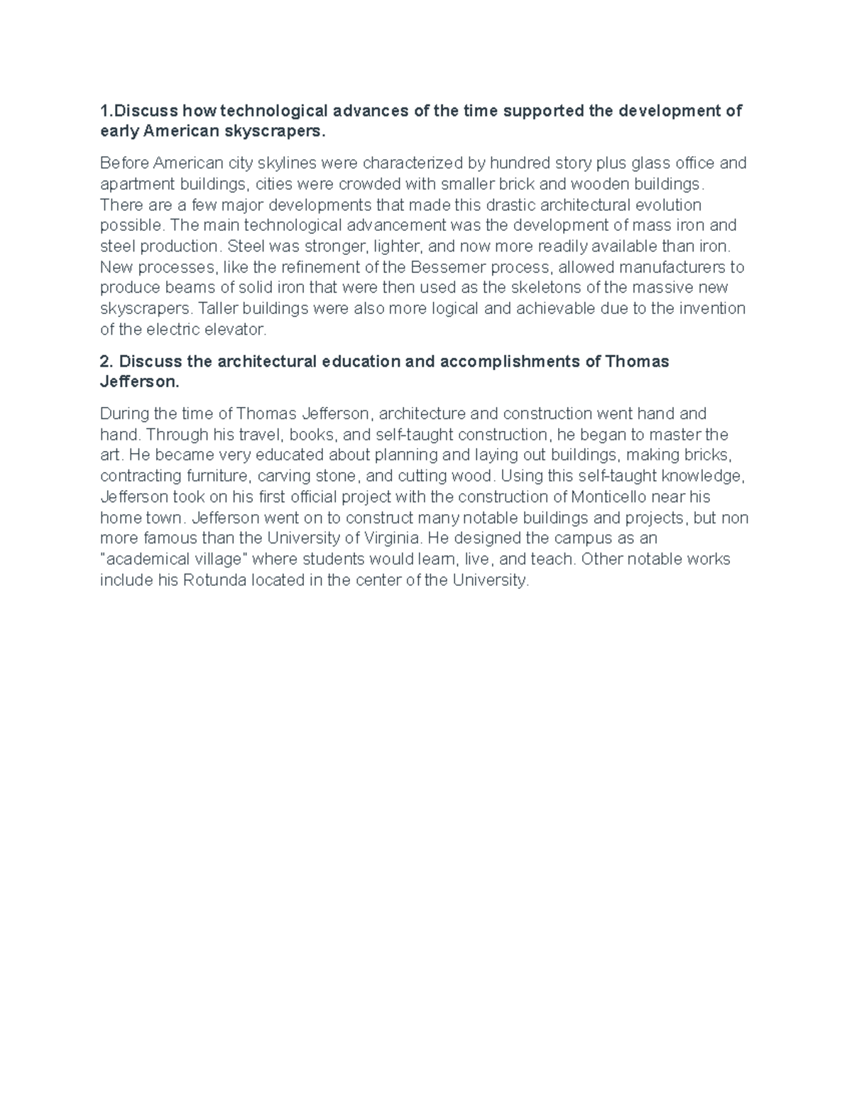 ARC Module 13 and 14 - Coursework - 1 how technological advances of the ...