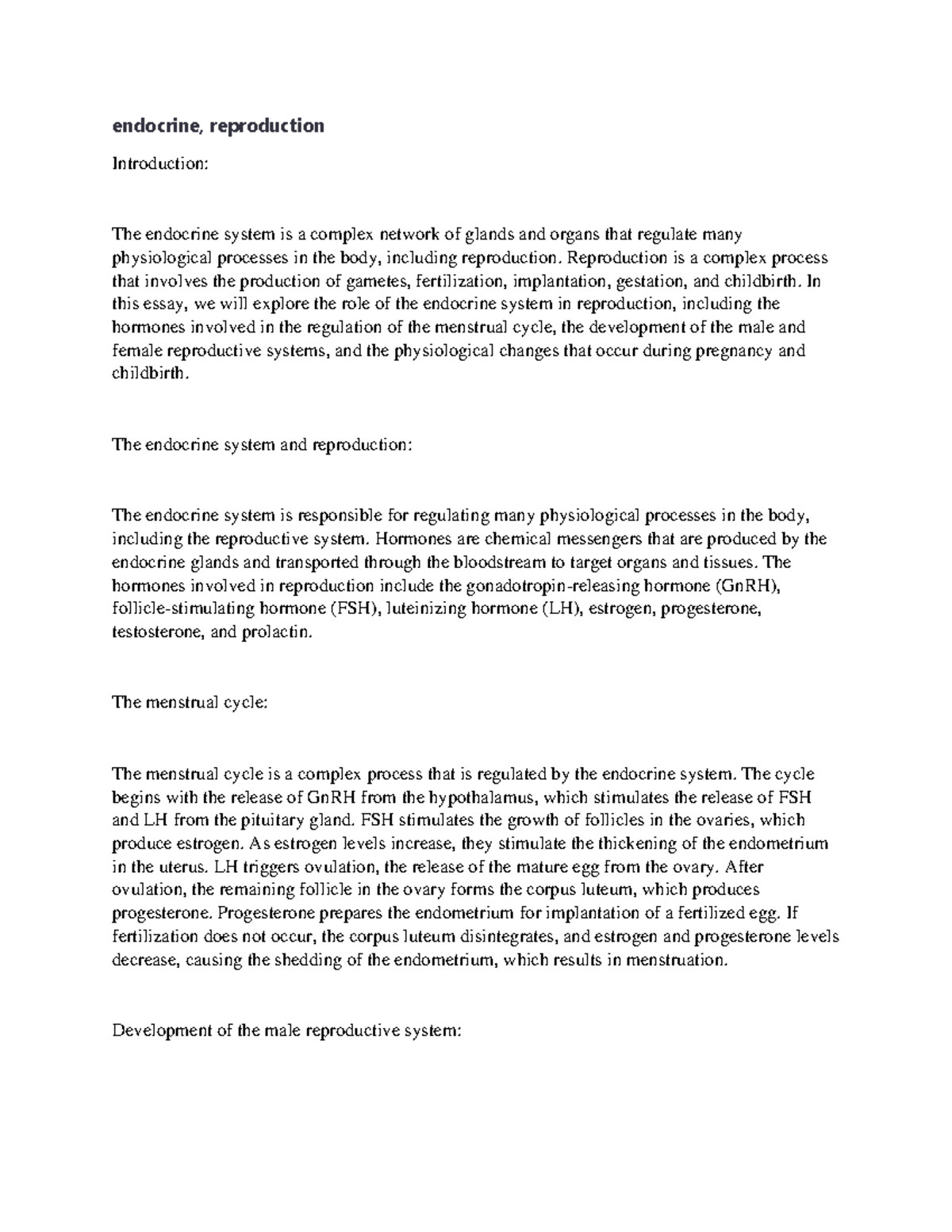 BIOL 201 - endocrine - BIOL201 - Lecture Notes - endocrine ...