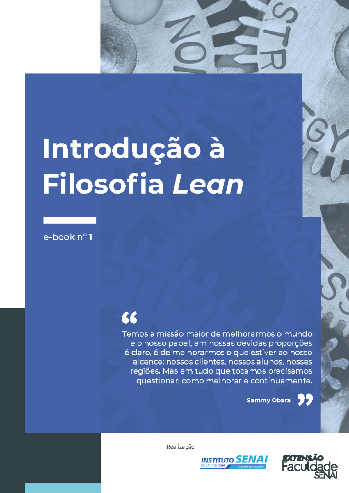 Ebook 1 lean manufacturing - Sammy Obara Introdução à Filosofia Lean ...