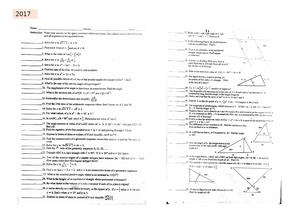 2016 Asmepps Reviewer 2 - 201 Name: School: Score: Instruction: Write ...
