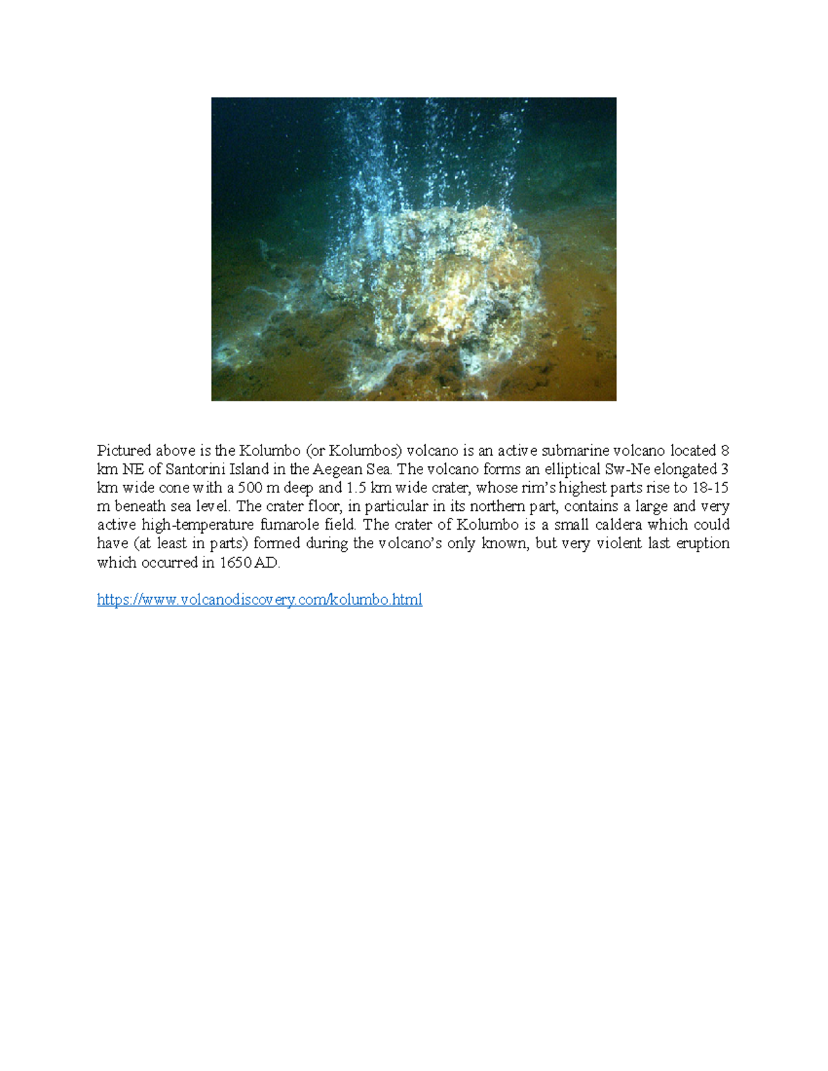 Volcanoes - Lab - SCIN 100 - Ivy Tech - Studocu