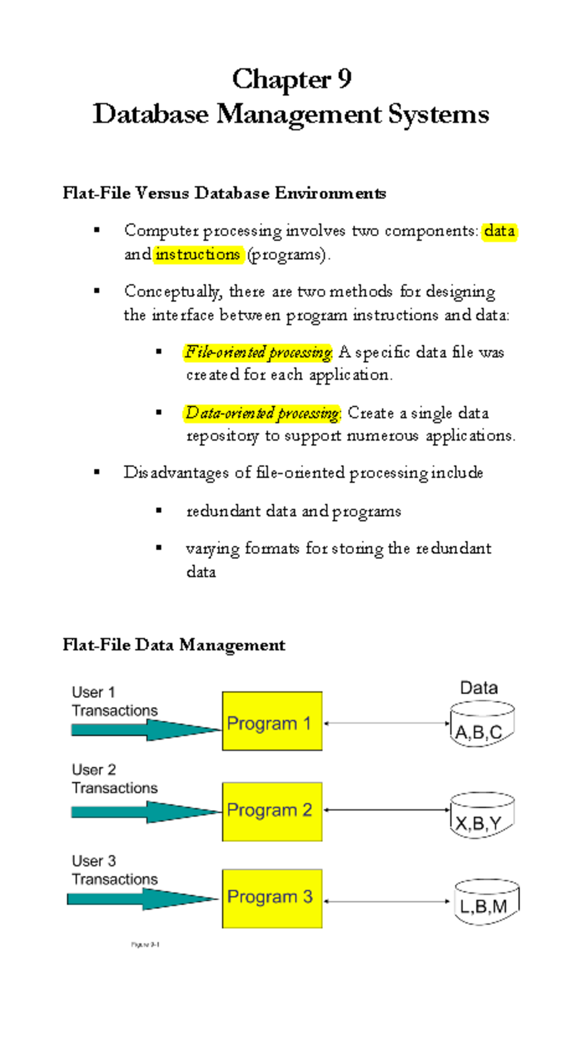 Pdfcoffee - Power point presentation - Chapter 9 Database Management ...