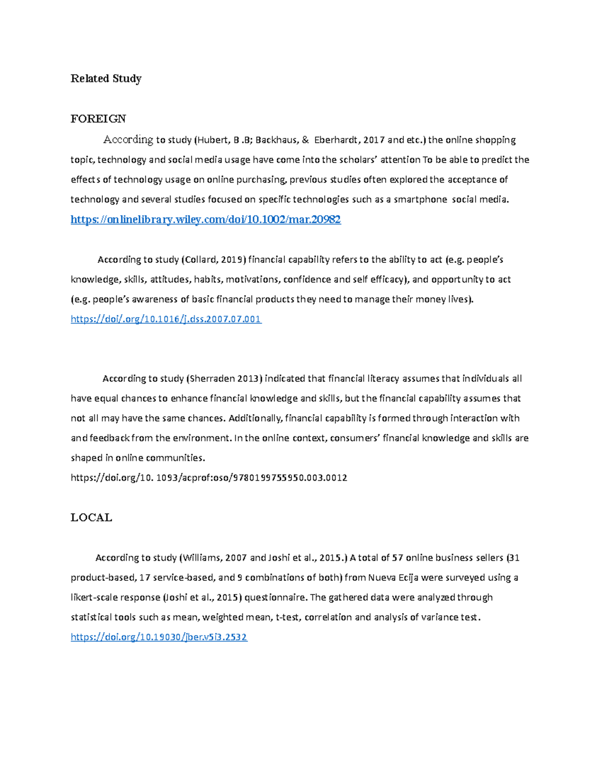 Related Study chapter 2 - Related Study FOREIGN According to study ...