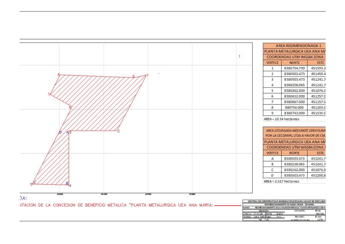 Plano 5 Redimensionamiento - Geodesia Satelital y SIG - Studocu