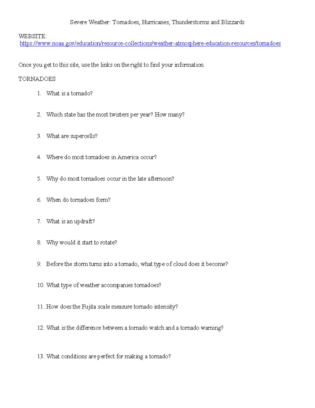 Kami Export - cole wittneben - Kami Export - Severe-weather-webquest ...