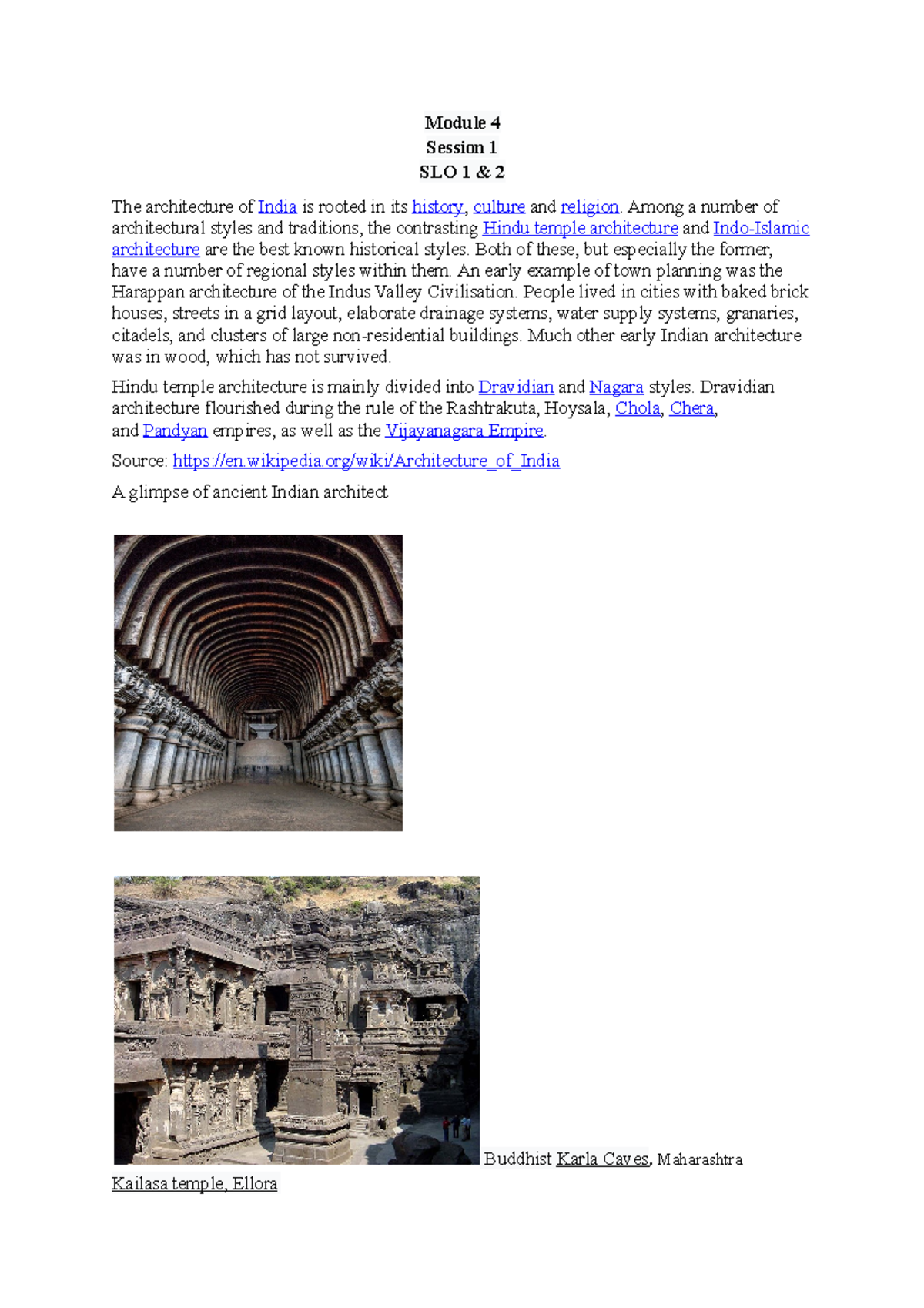 Module 4 - town planning - Module 4 Session 1 SLO 1 & 2 The ...