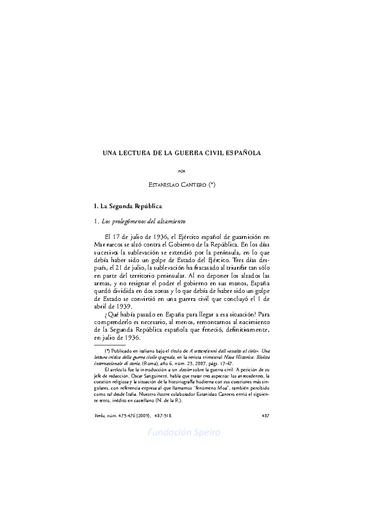 Dialnet-Una Lectura De La Guerra Civil Espanola-4858878 - UNA LECTURA ...