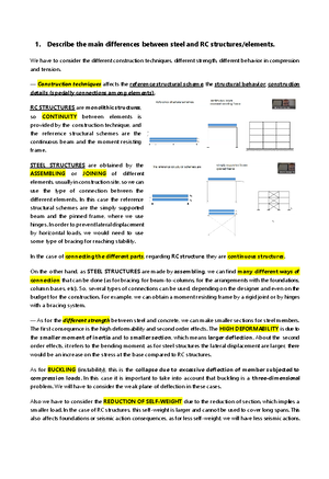 Static Analysis - BASICS OF STRUCTURAL DESIGN - Studocu