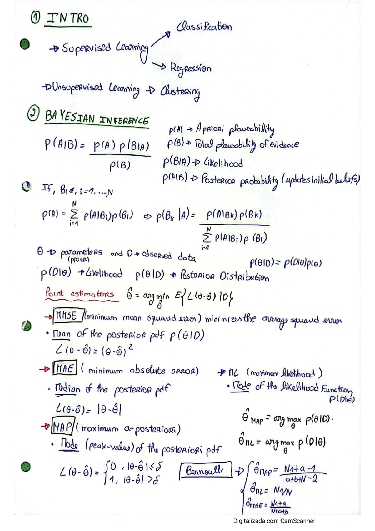 Riassunto OML - Optimization for machine learning - Studocu