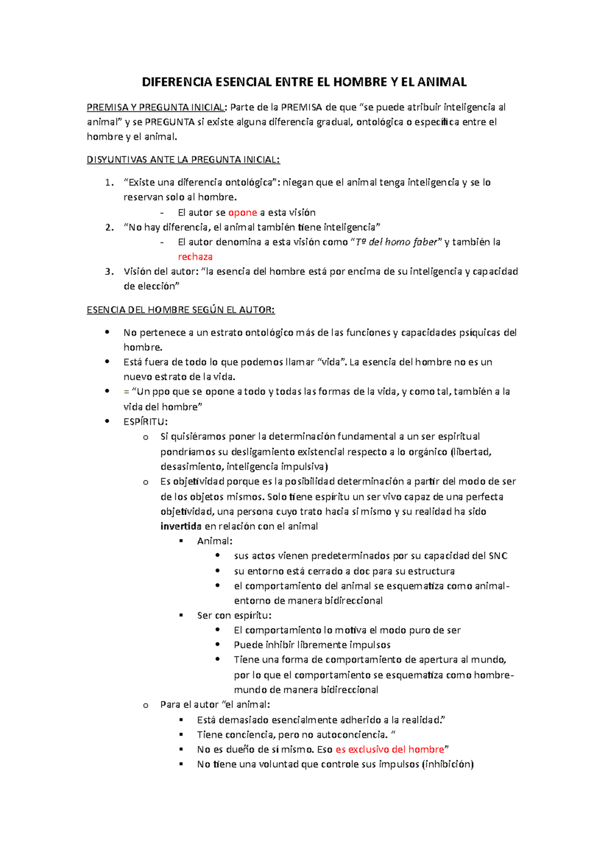 Descifración diferencia hombre-animal - DIFERENCIA ESENCIAL ENTRE EL ...