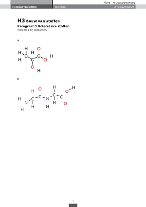 Samenvattingen 5 vwo lewisstructuren - Lewis-structuur is een ...