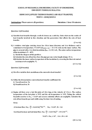 Lec 1 - Lecture 1 - LECTURE 1 BASIC CONCEPTS OF THERMODYNAMICS LECTURE ...
