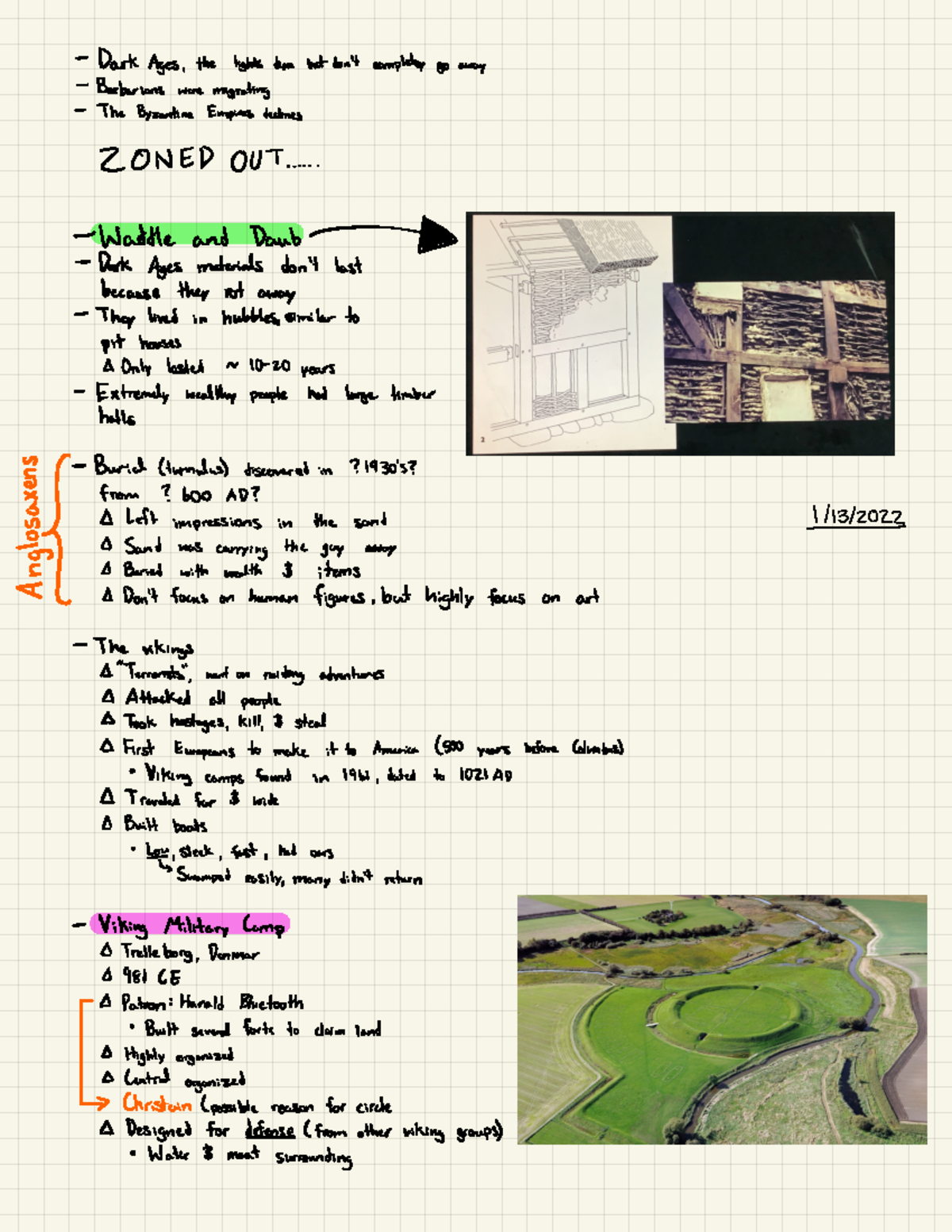 Arch Society 142 Part4 - Taught by Mark Brack - Dark Ages , the lights ...