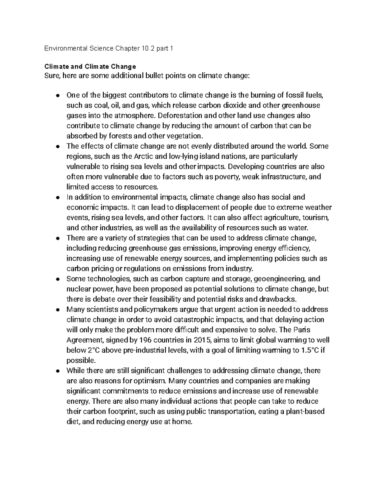 Enviroemntal Science Chapter 10.2 part 1 - Environmental Science ...