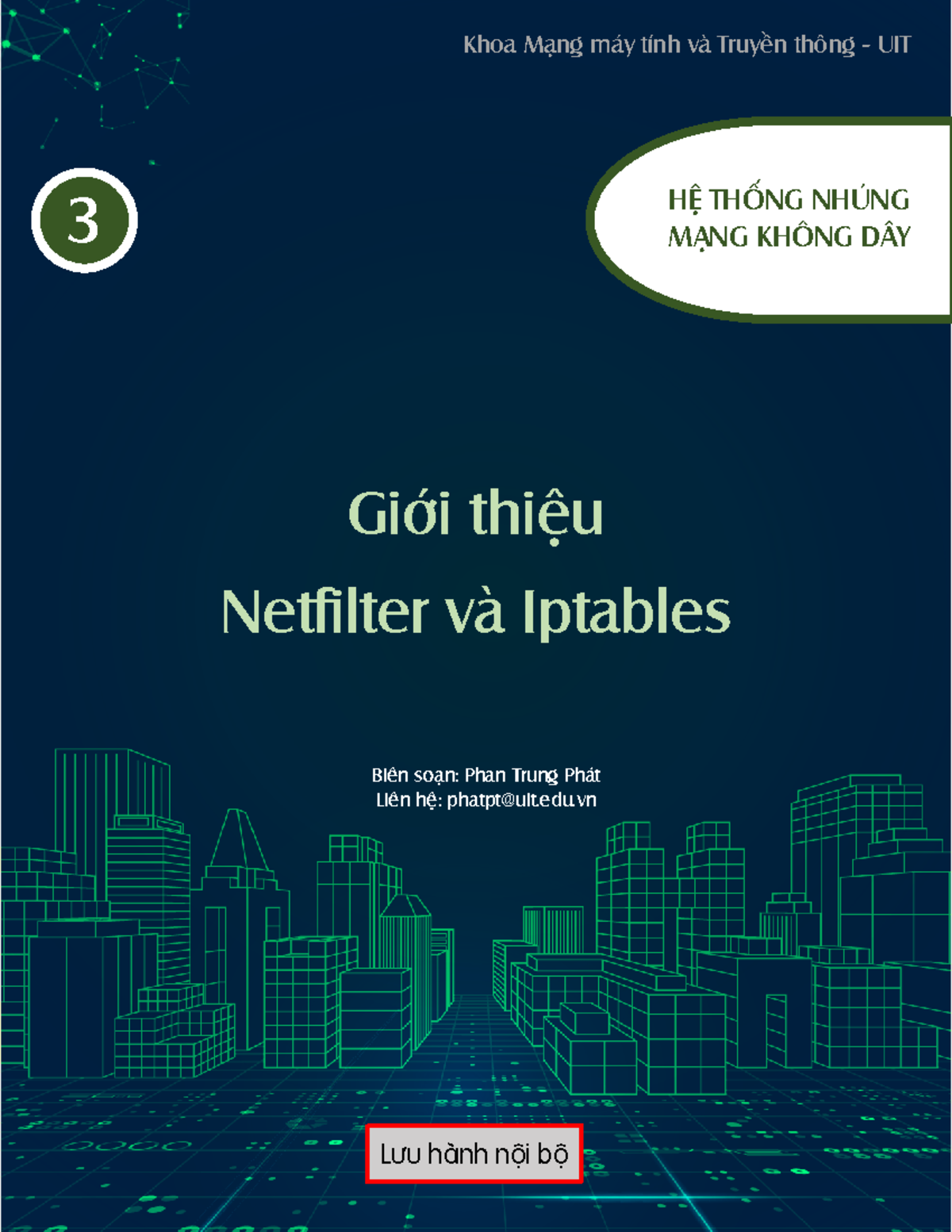 Lab 3 - Introduction Netfilter and Iptables - KHOA MẠNG MÁY TÍNH & TRUYỀN THÔNG TÀI LIỆU THỰC ...