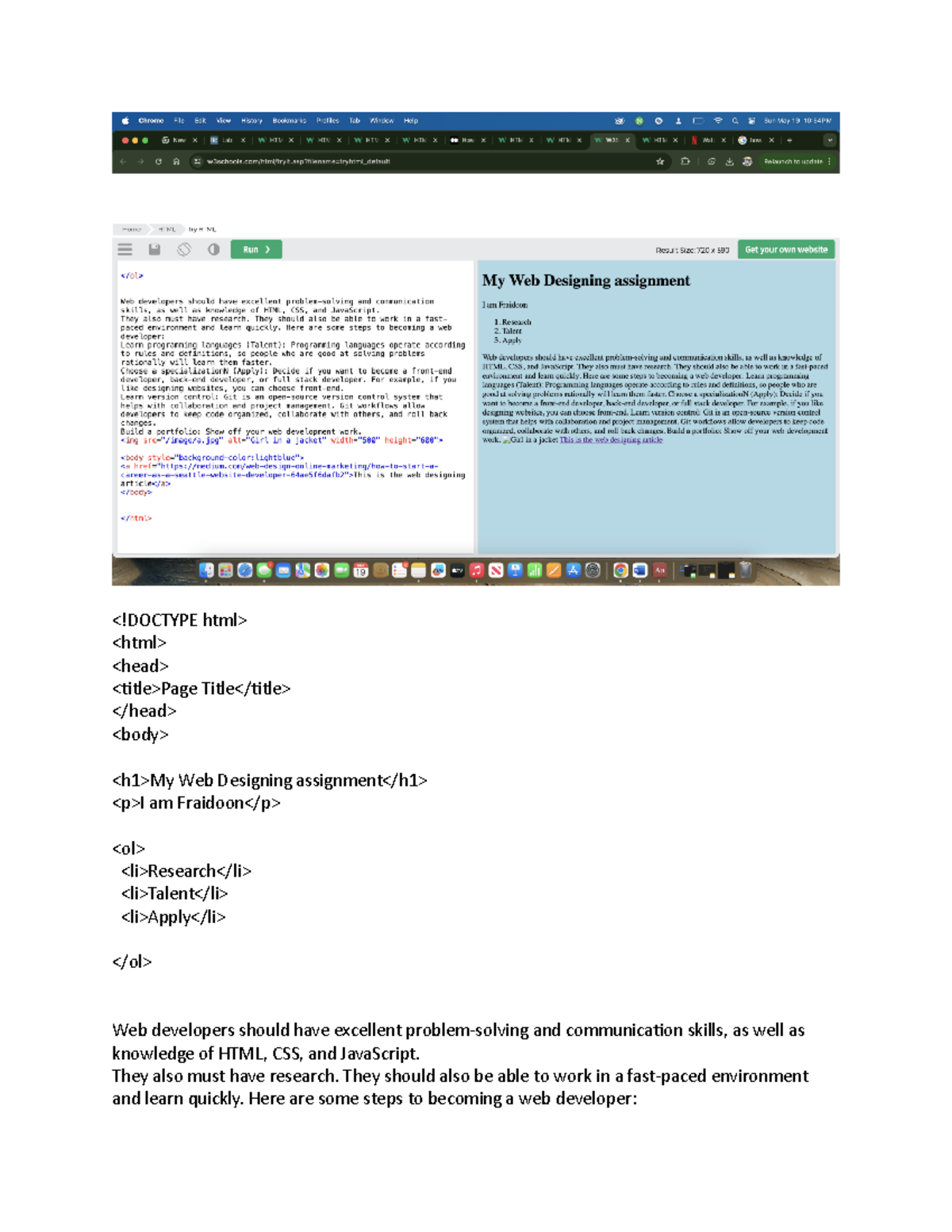 Doctype html - this is my lab - Page - Studocu