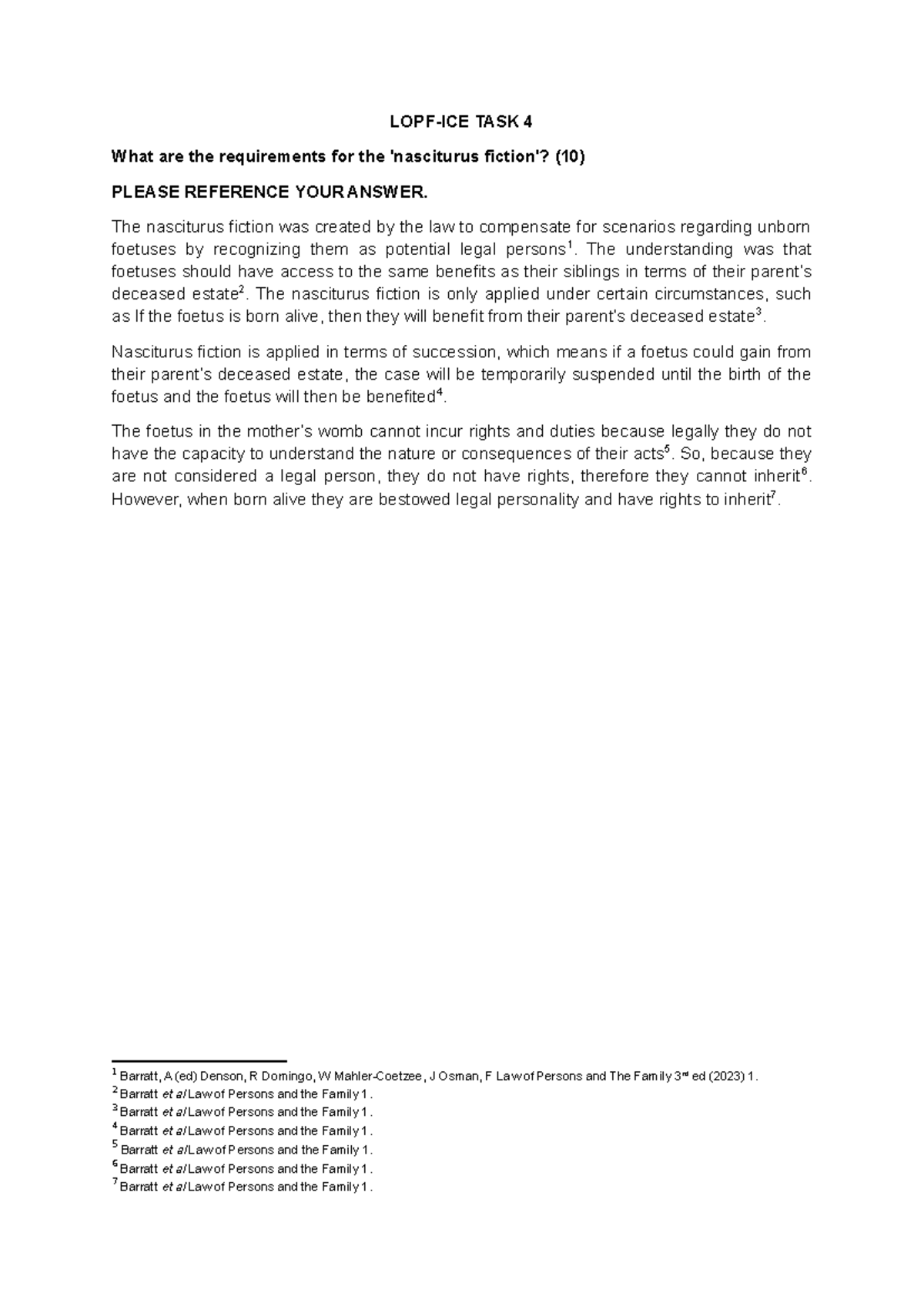 LOPF-ICE TASK 4 - law notes - LOPF-ICE TASK 4 What are the requirements ...