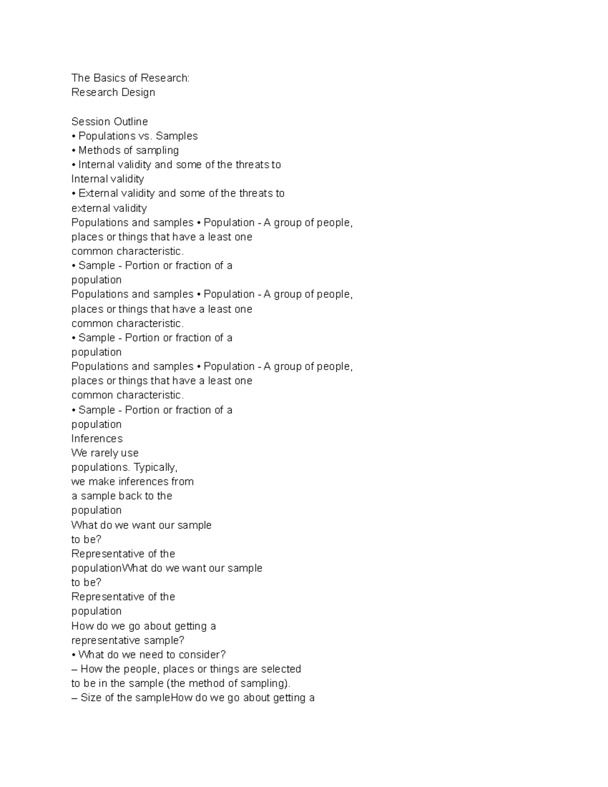 The Basics of Research - LJMU - Studocu