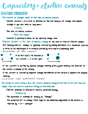 Physics Lecture - Volker Crede PHY 2054 Notes Electric charges and ...