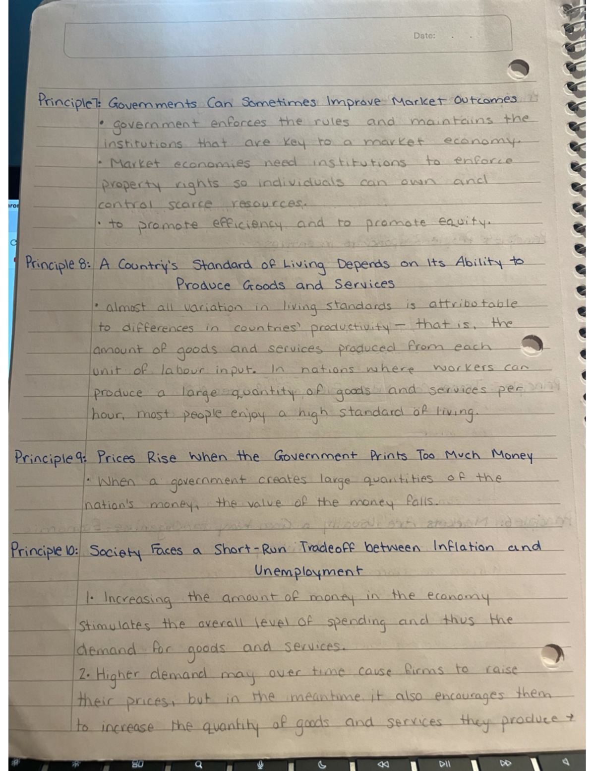 ECON 247 - Unit 1 Notes - Econ 247 - Studocu