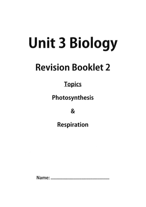 VCE Biology Unit 3 AOS 1 Practice SAC Answers Art of Smart Education ...