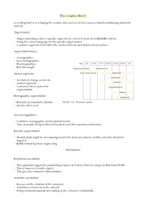 Audience - Revision guidance with detailed lecture notes ...