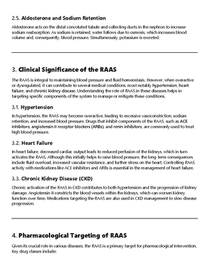 Trtr - eng - 2. Activation and Mechanism of RAAS The activation of the ...