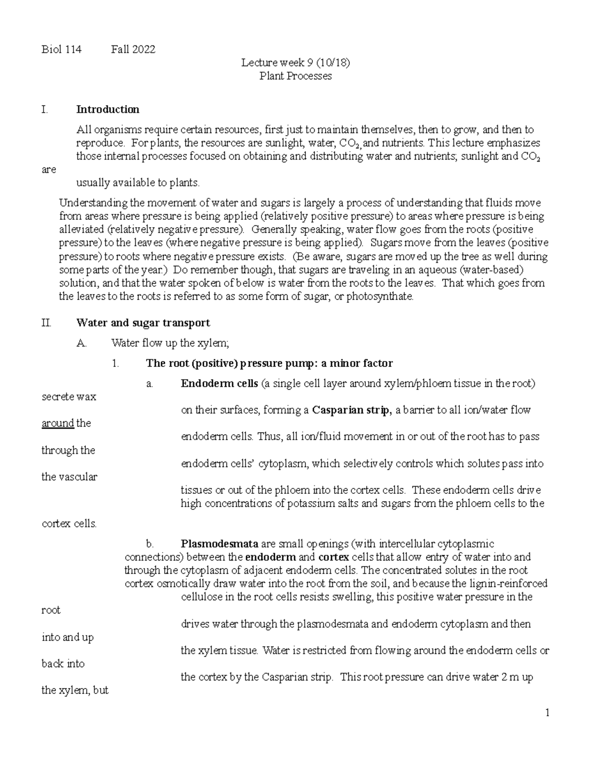 14-1 - Armstrong: Unit 2 - Biol 114 Fall 2022 Lecture week 9 (10/18 ...