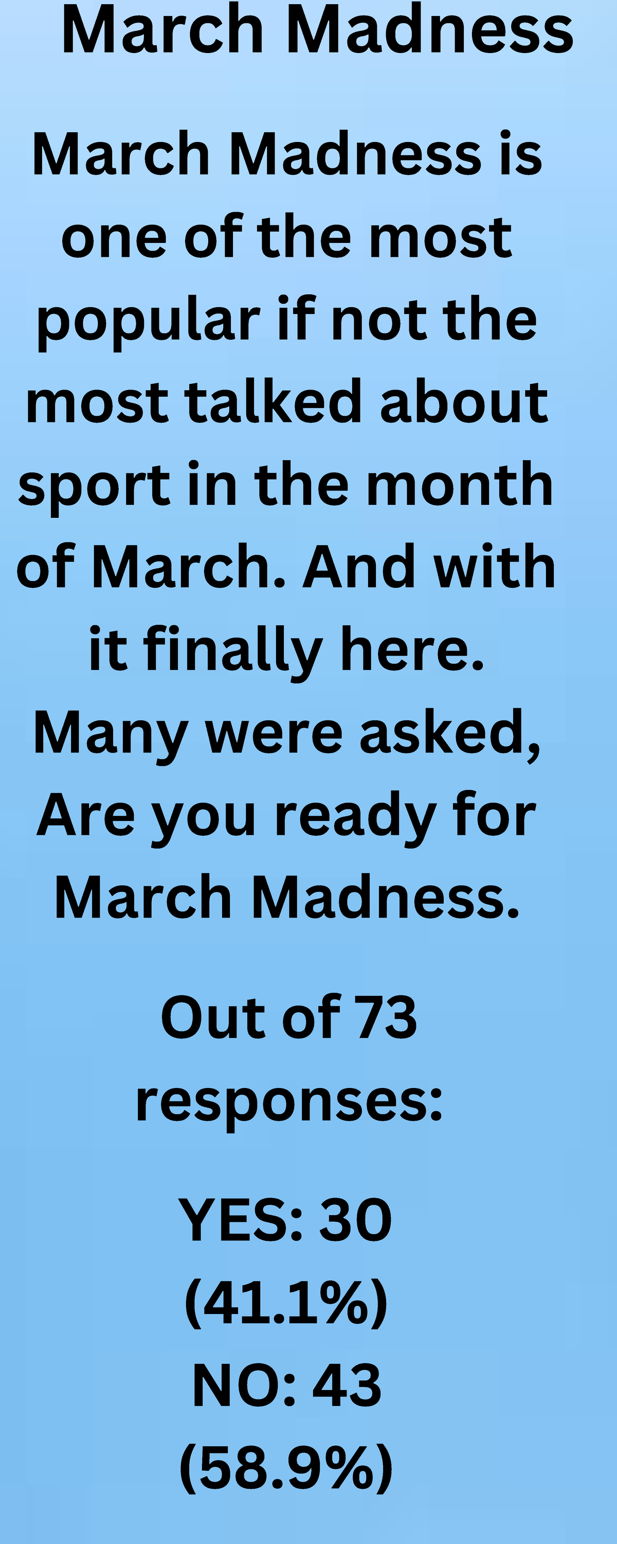 March Madness - article - March Madness March Madness is one of the ...
