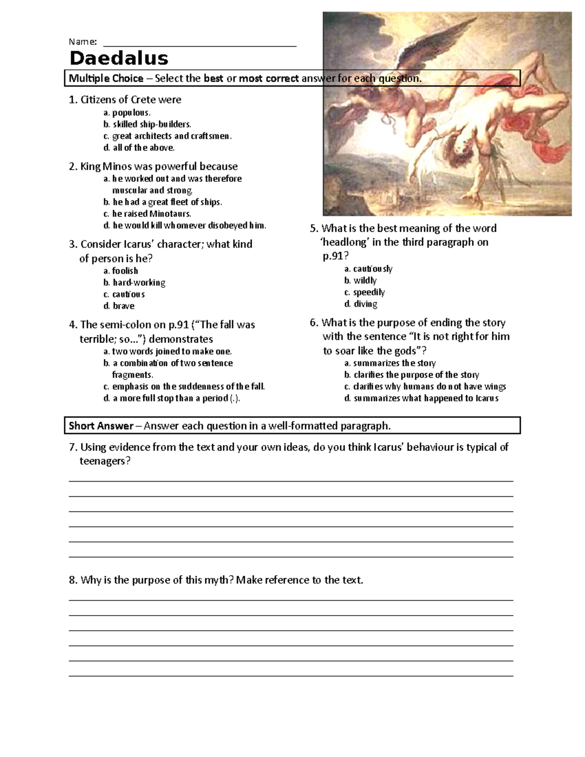 Exam 3 April 2020, questions - Name ...