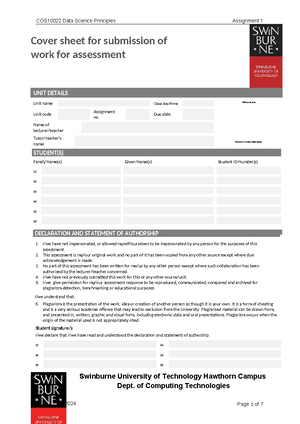 C programming lab report - Bachelor of Information Technology Lab ...