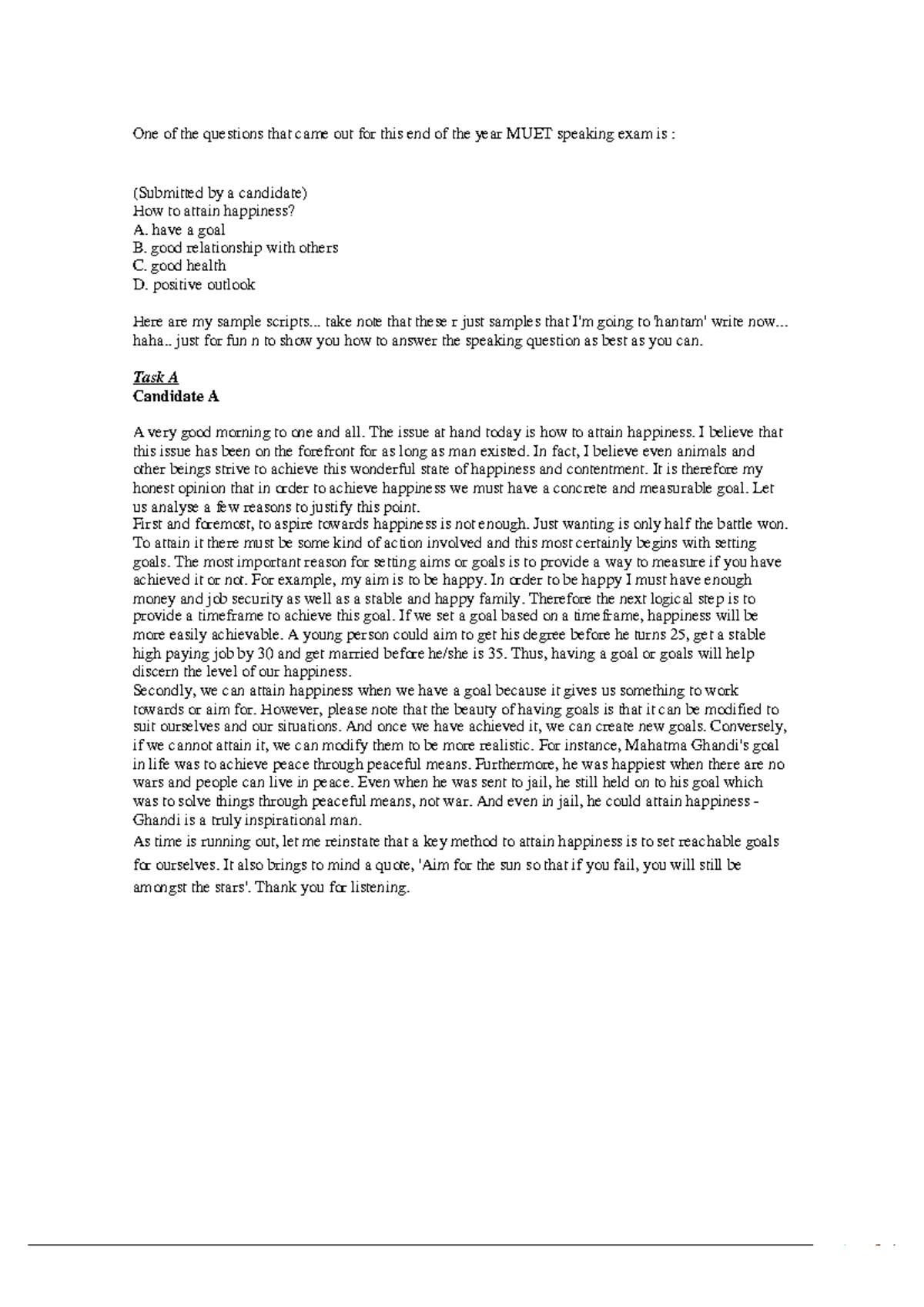 Muet-speaking-sample-questions compress - One of the questions that ...