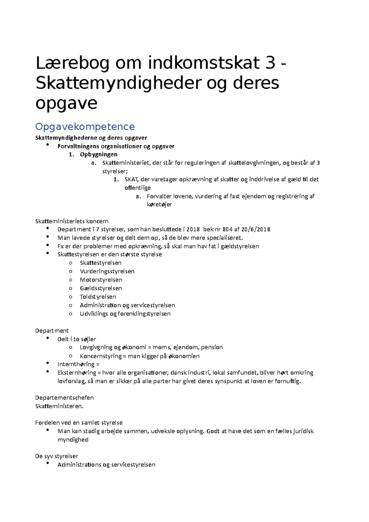 skats opbygning i staten - Lærebog om indkomstskat 3 ...