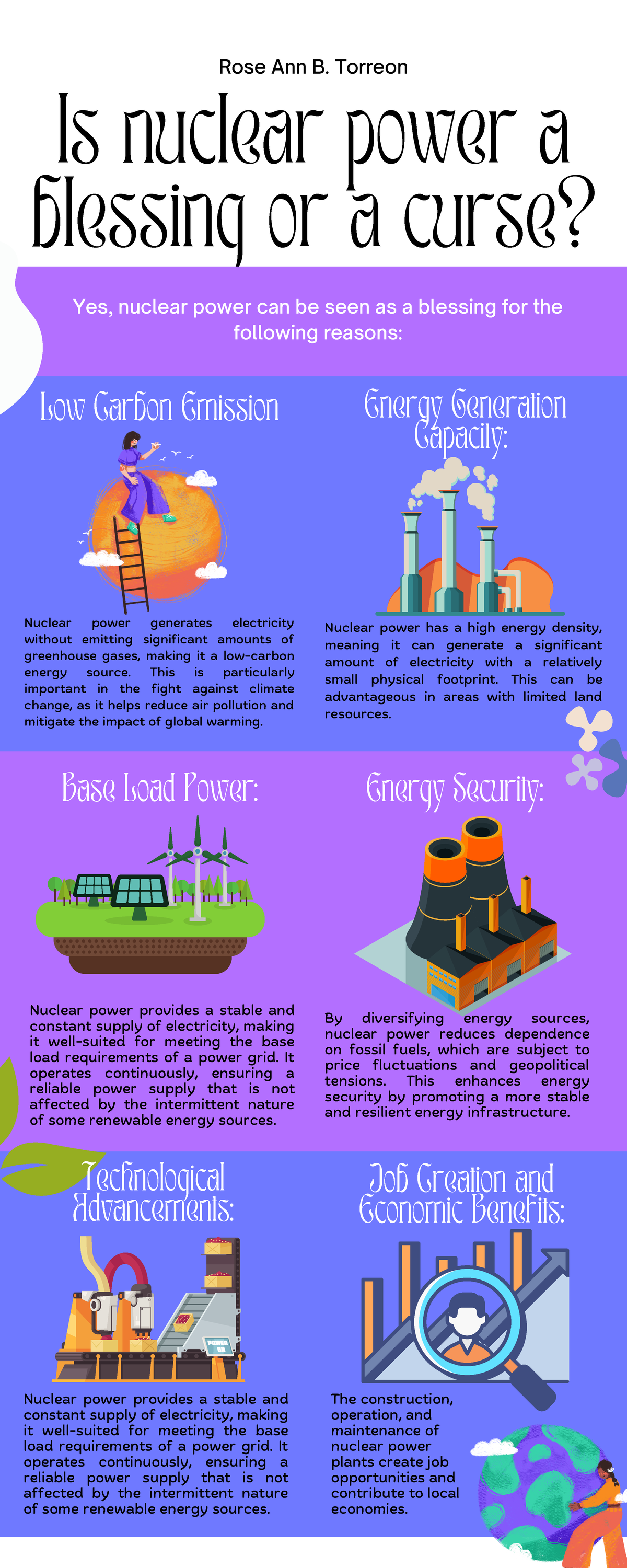 Final Task Torreon - Is nuclear power a blessing or a curse? Rose Ann B ...