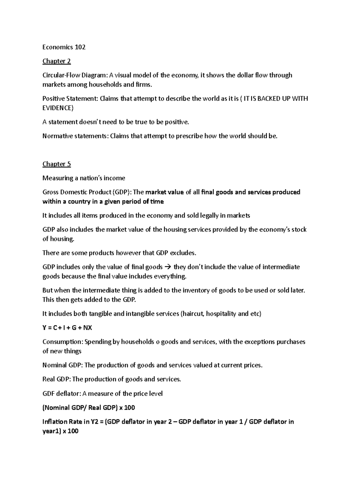 Economics 102 - Economics 102 Chapter 2 Diagram: A visual model of the ...