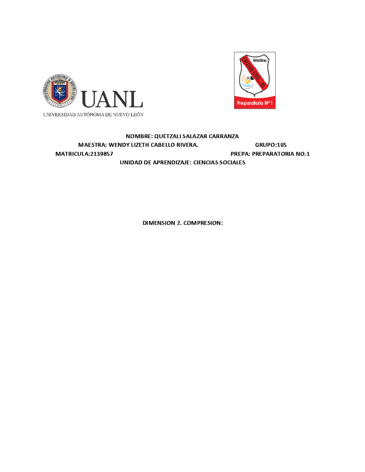 QSC Ex Oy E Compresion - tarea - Comprensión Y Expresión Lingüística ...