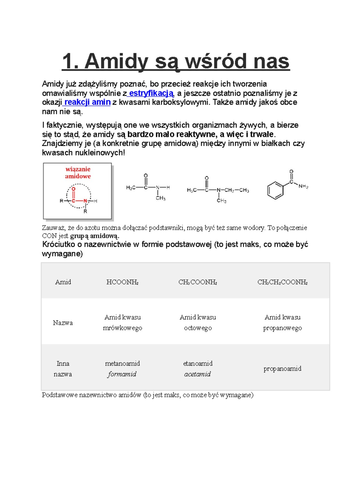 Amidy - organa - 1. Amidy są wśród nas Amidy już zdążyliśmy poznać, bo ...