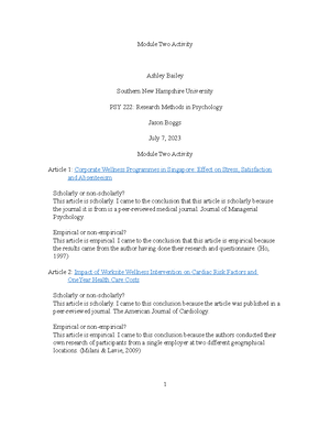 Module 2 Assignment - Ashley Bailey IT-140-11241-MO Prof. Mohammad Alam ...